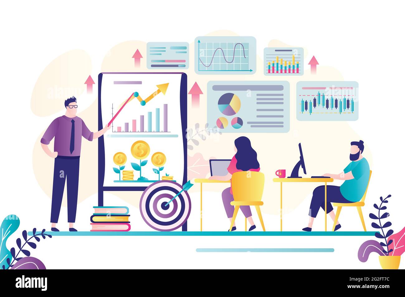 Training workers Stock Vector Images - Alamy