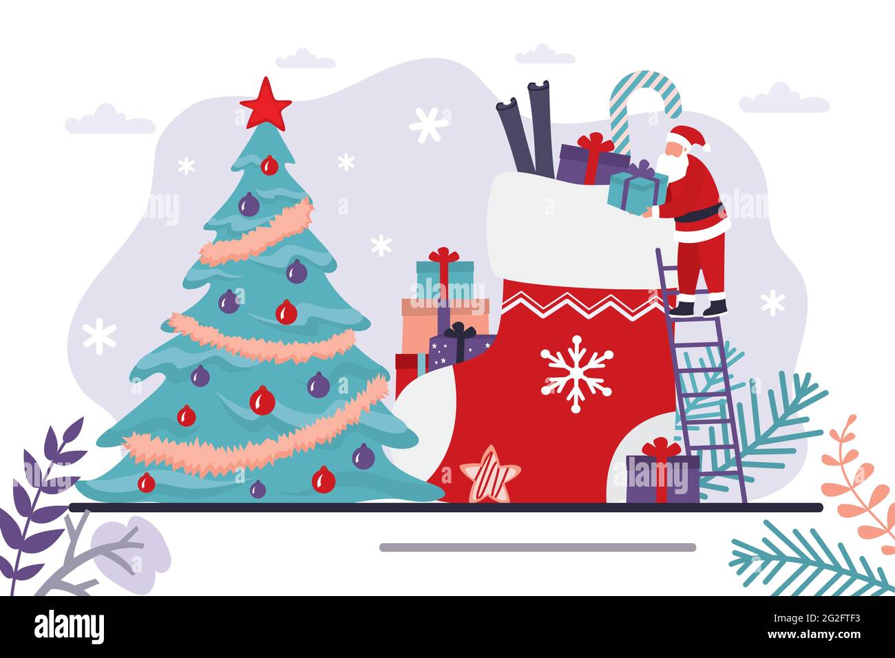 Big sock Stock Vector Images - Alamy