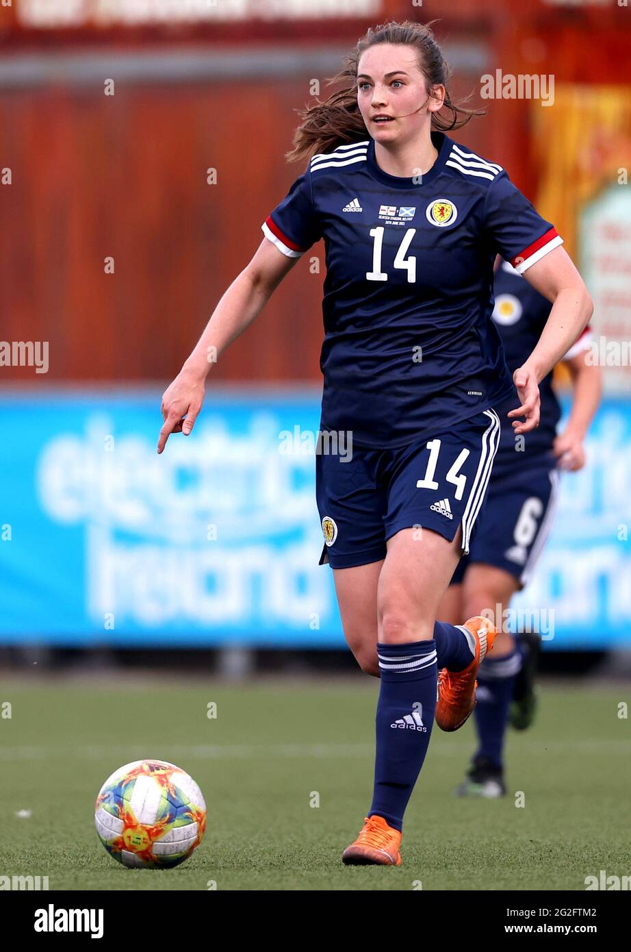 Scotland's Chloe Arthur during the International Friendly match at ...