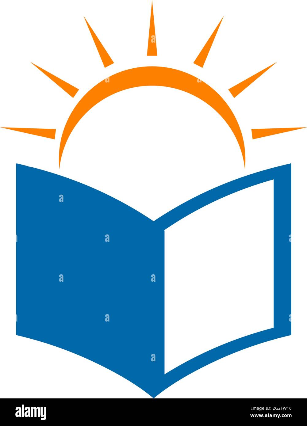 Sun And Book Logo