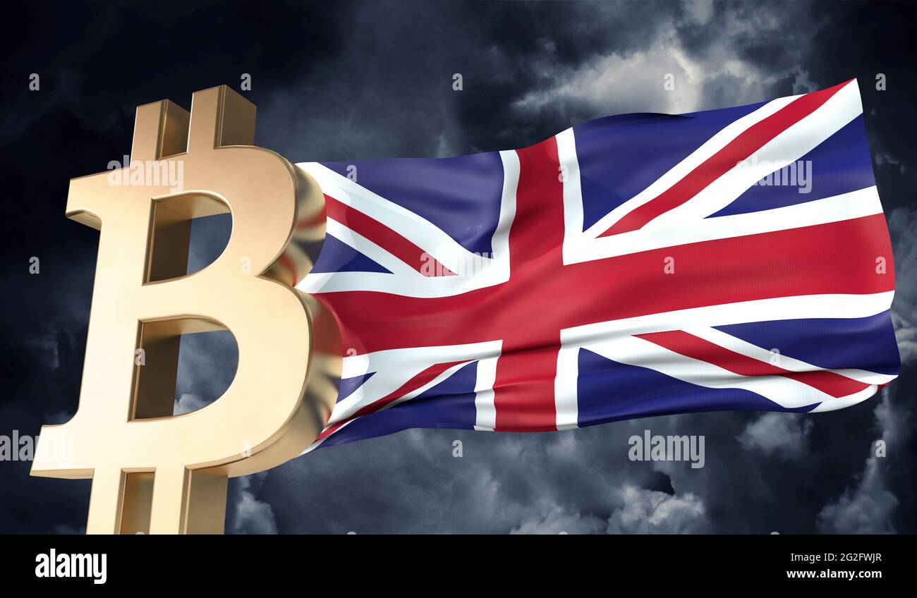 Uk flag 3d hi-res stock photography and images - Alamy