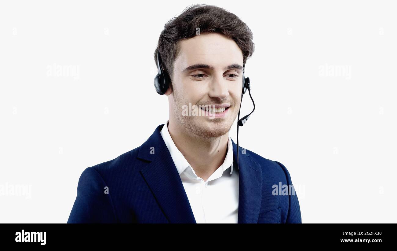 Headset manager Cut Out Stock Images & Pictures - Alamy