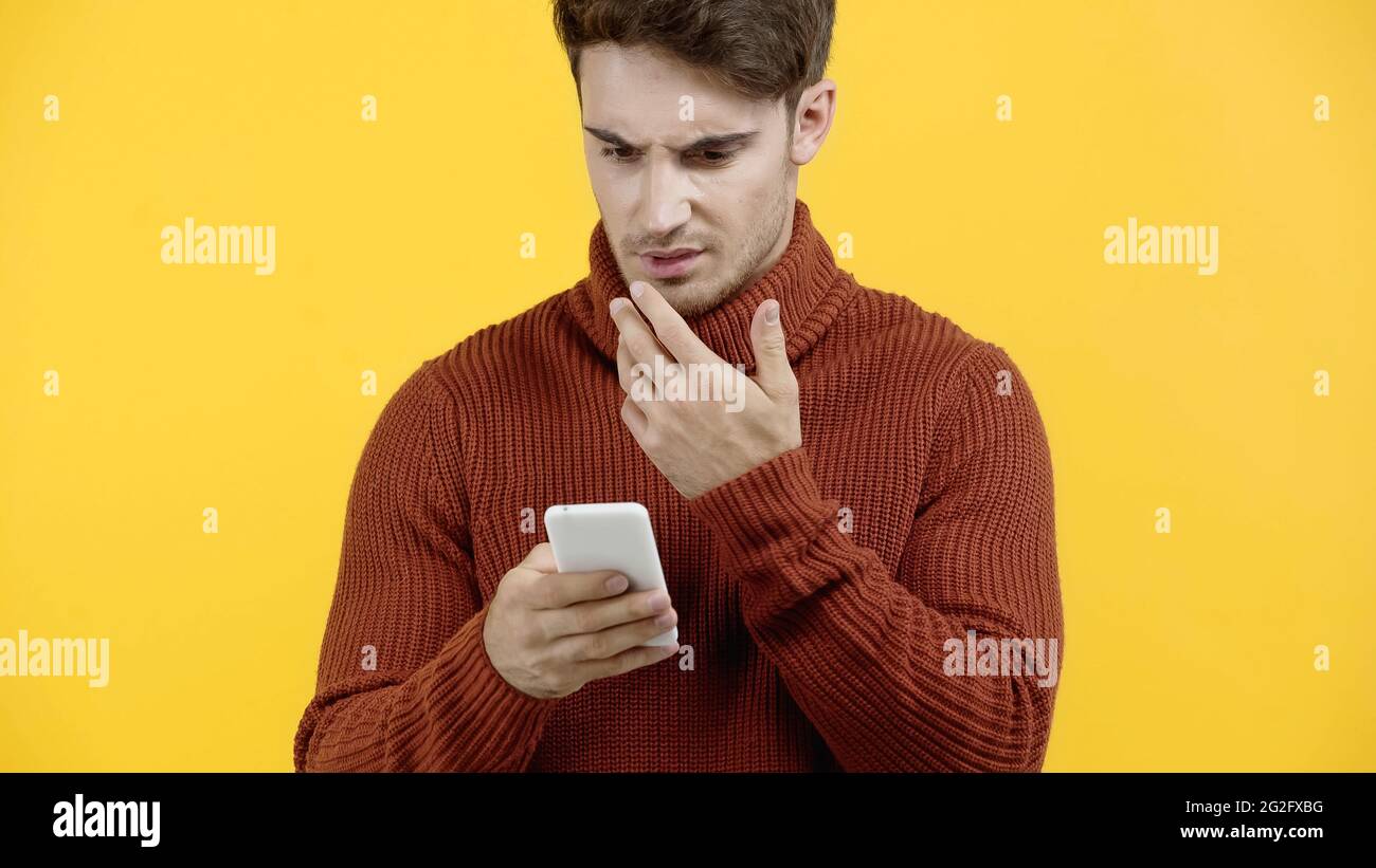 Offended man hi-res stock photography and images - Alamy