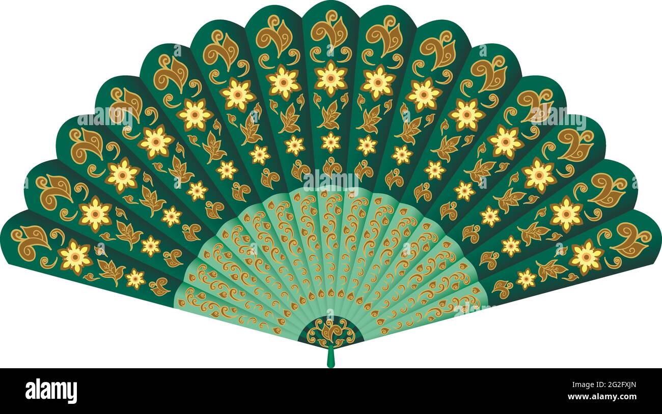 Fan pattern Stock Vector Images - Alamy