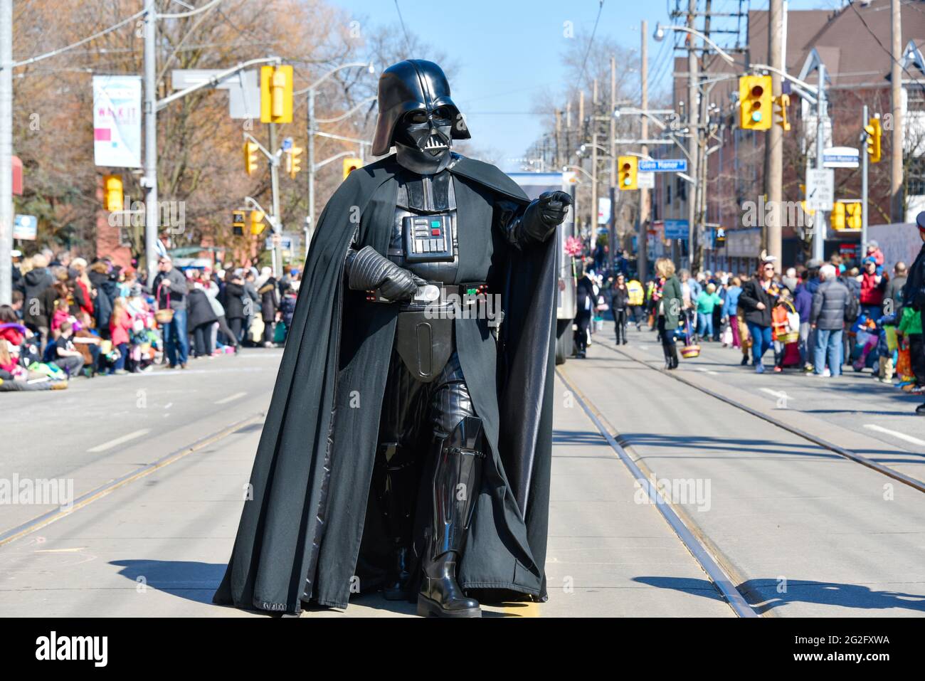 Toronto 2016 Beaches Lions Club Easter Parade: Star Wars Darth Vader ...