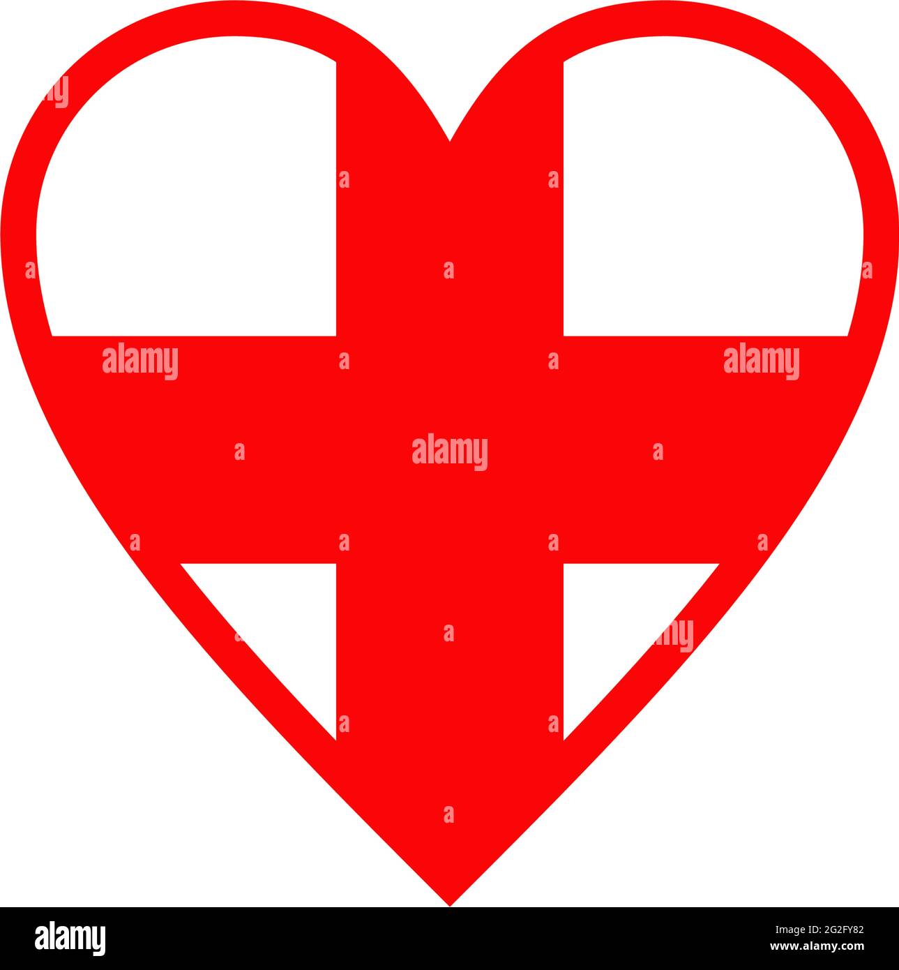 United Kingdom England flag logo design vector template Stock Vector ...