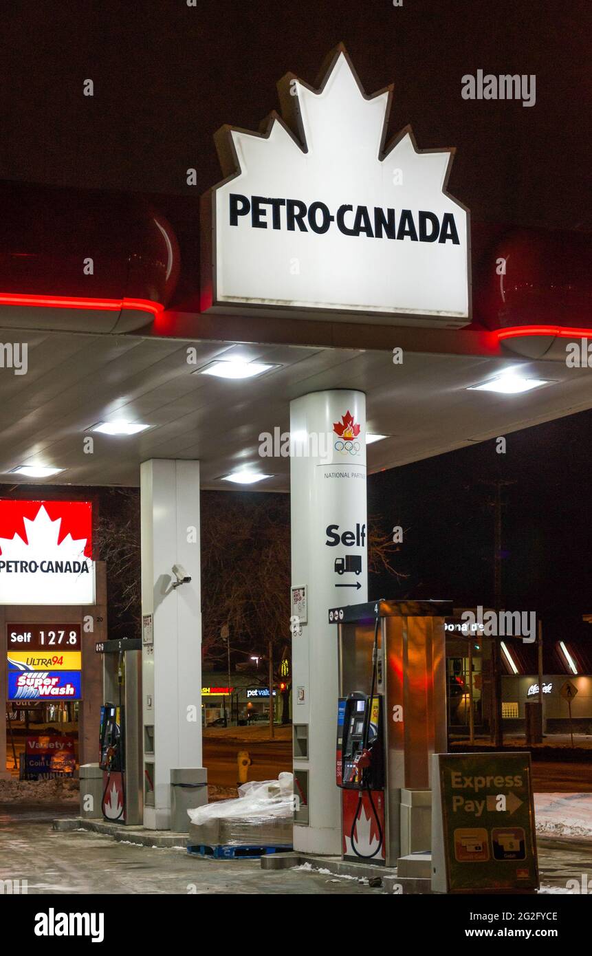 Petro-Canada gas station which is a retail and wholesale marketing ...