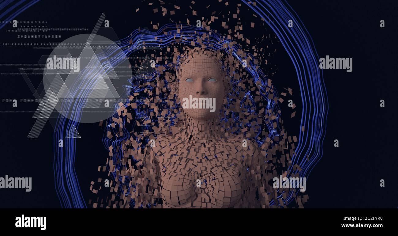 Body human particles hi-res stock photography and images - Alamy