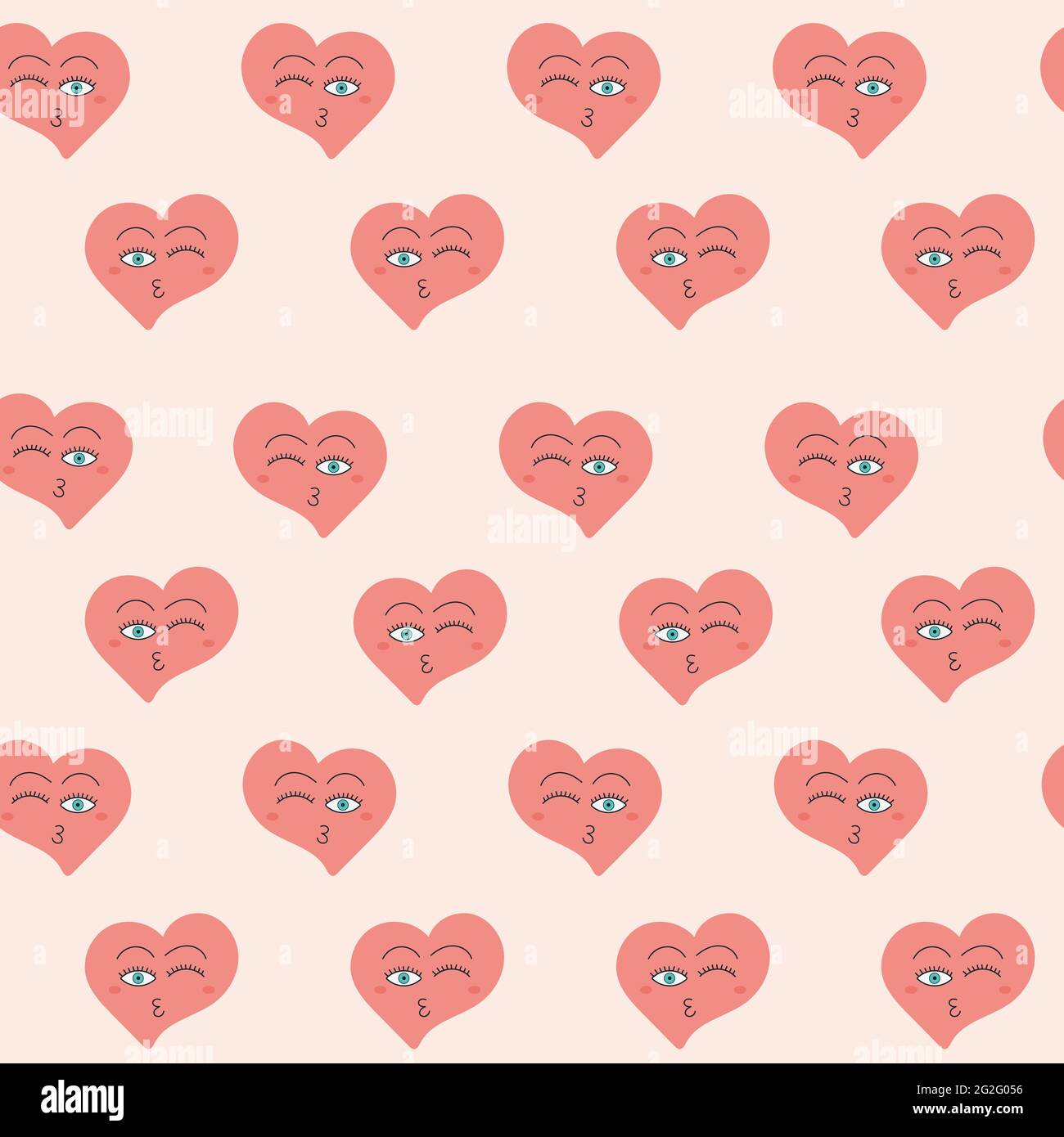 Cartoon hearts Stock Vector Images - Alamy