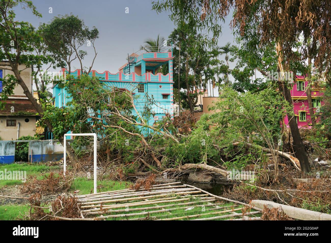 Howrah, West Bengal, India - 31st May 2020 : Super cyclone Amphan ...