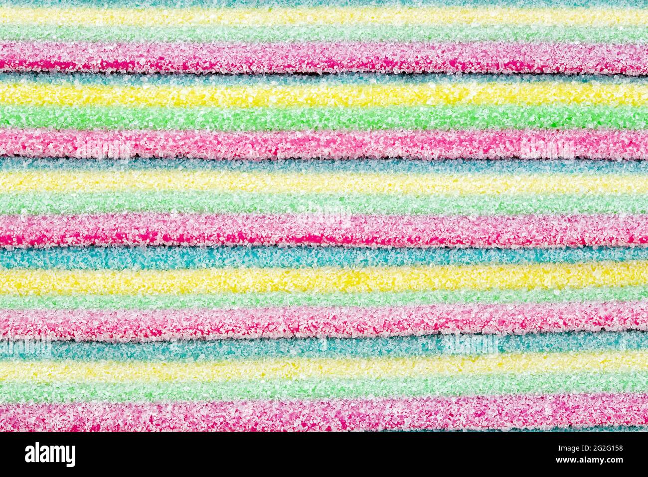 Licorice Candy. Sweet gummy sticks with different flavor. Candy ...