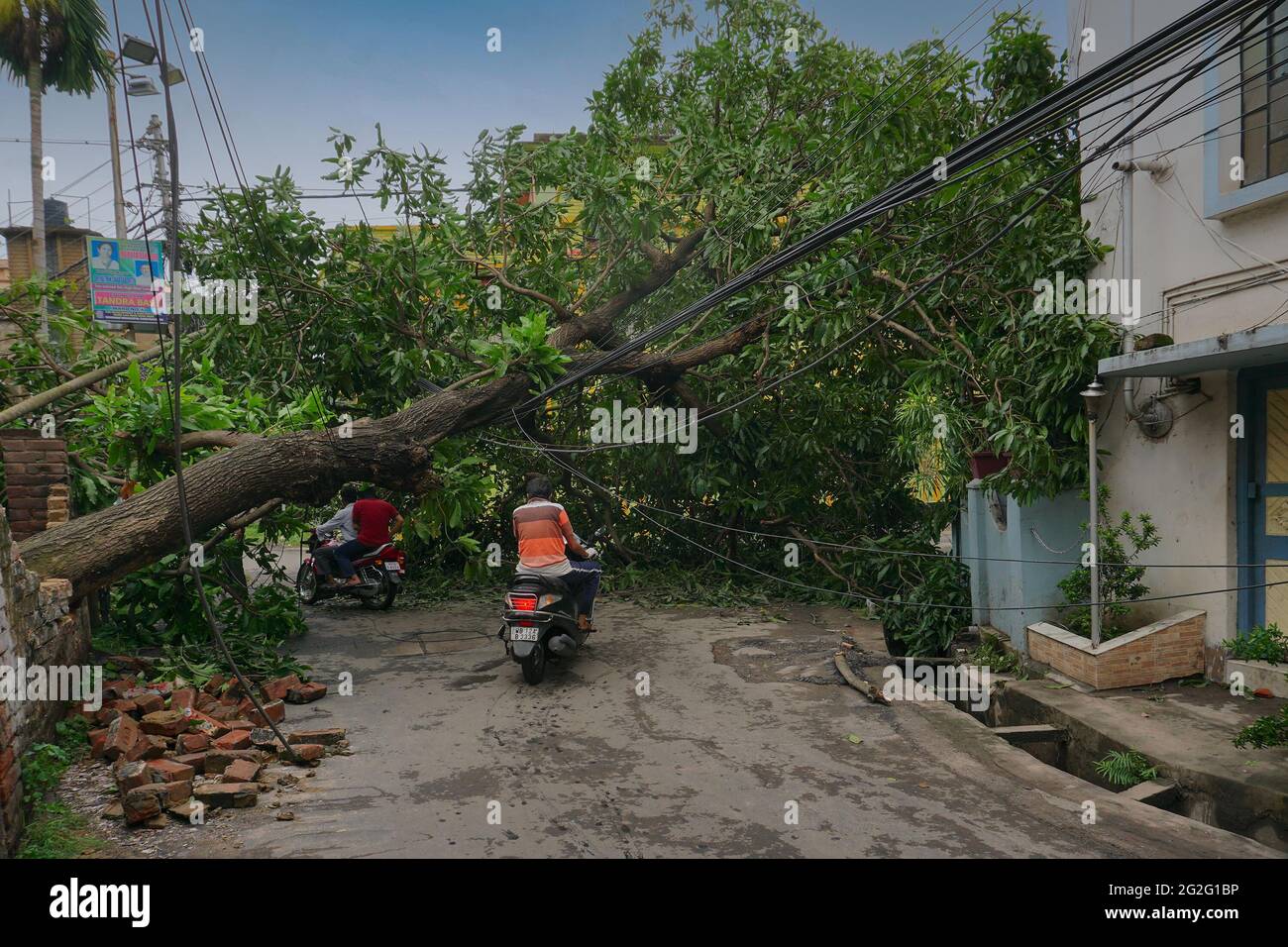 Howrah, West Bengal, India - 21st May 2020 : Super cyclone Amphan ...