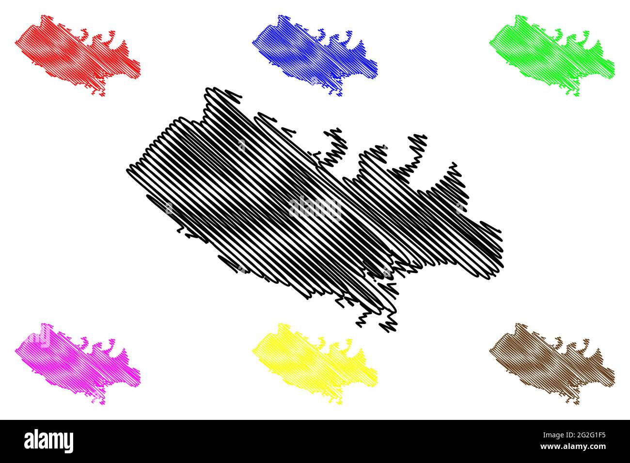 New kent virginia map hi-res stock photography and images - Alamy