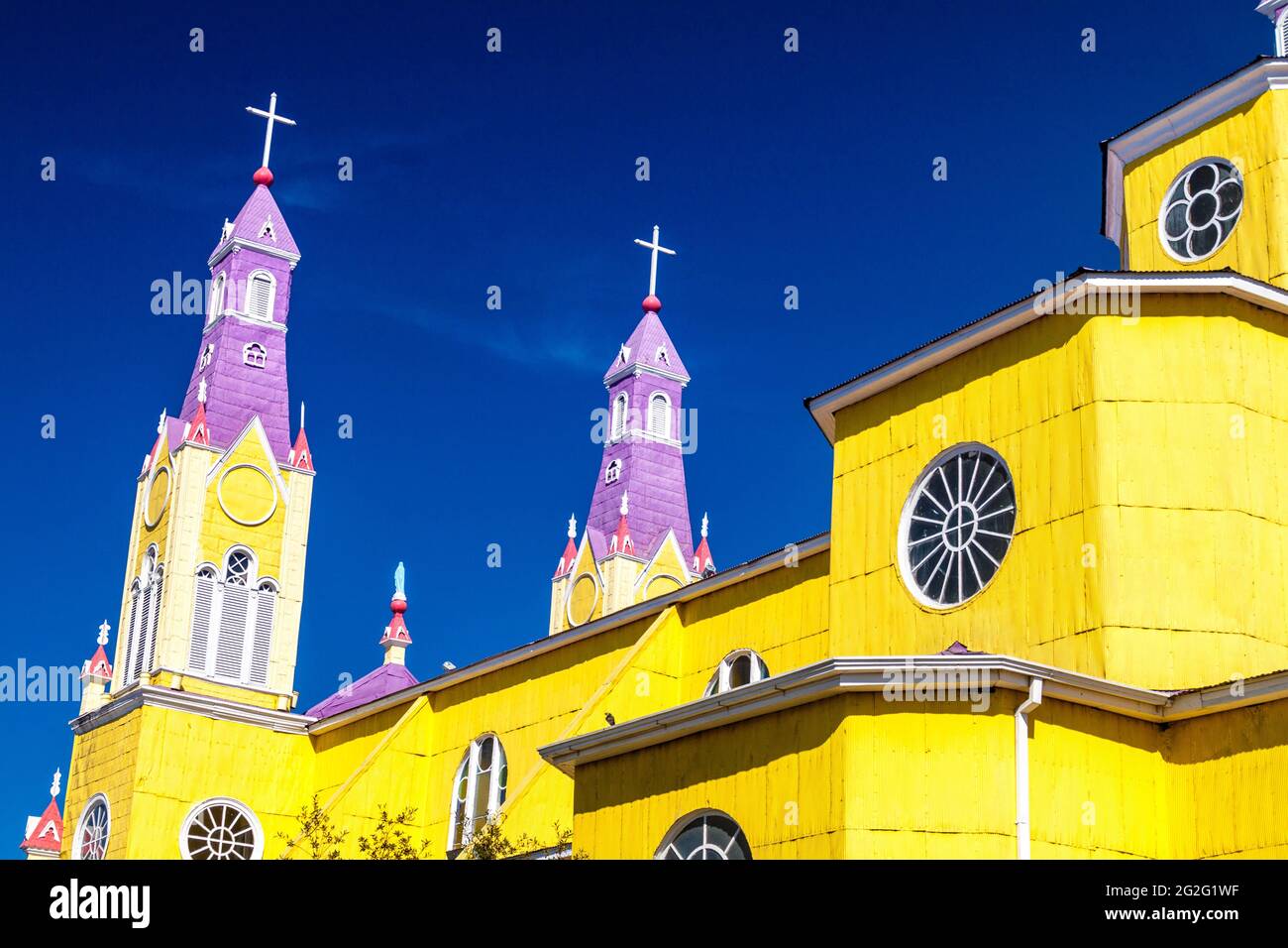 Chiloe church unesco hi-res stock photography and images - Alamy