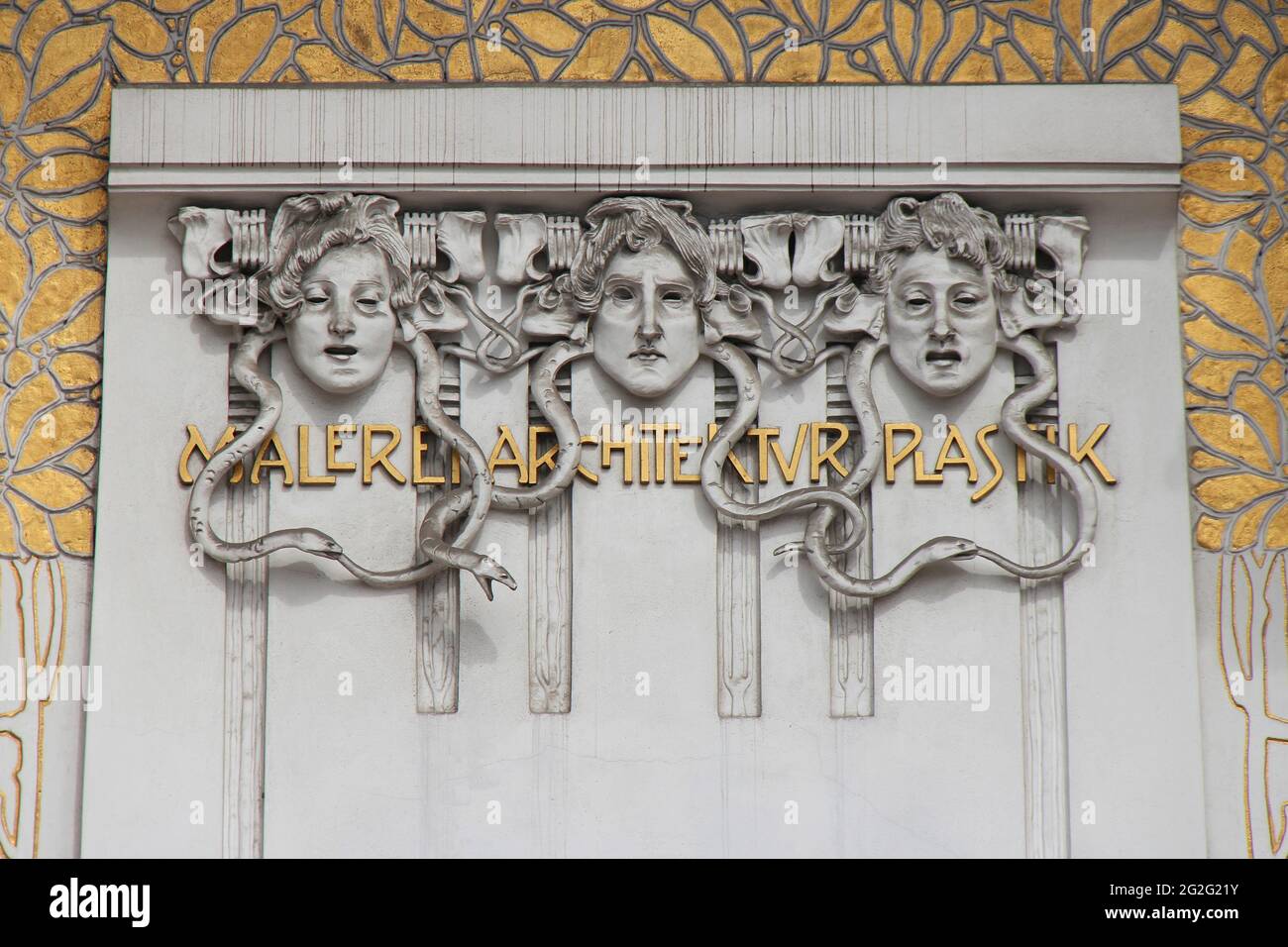 art nouveau building (secession) in vienna (austria Stock Photo - Alamy