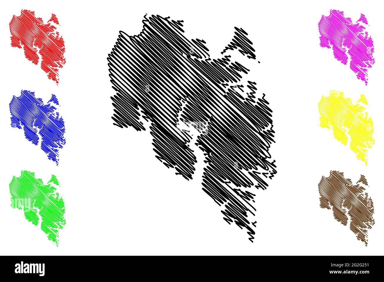 Map of mathews hi-res stock photography and images - Alamy