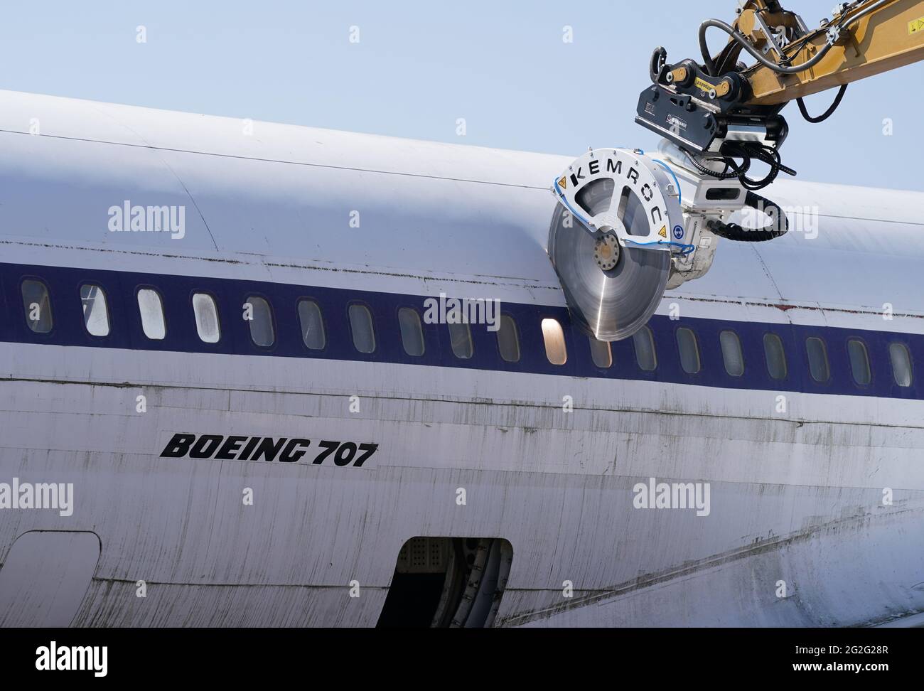 Boeing 707 interior hi-res stock photography and images - Alamy