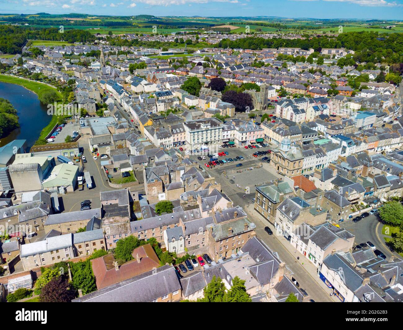 Aerial kelso hi-res stock photography and images - Alamy