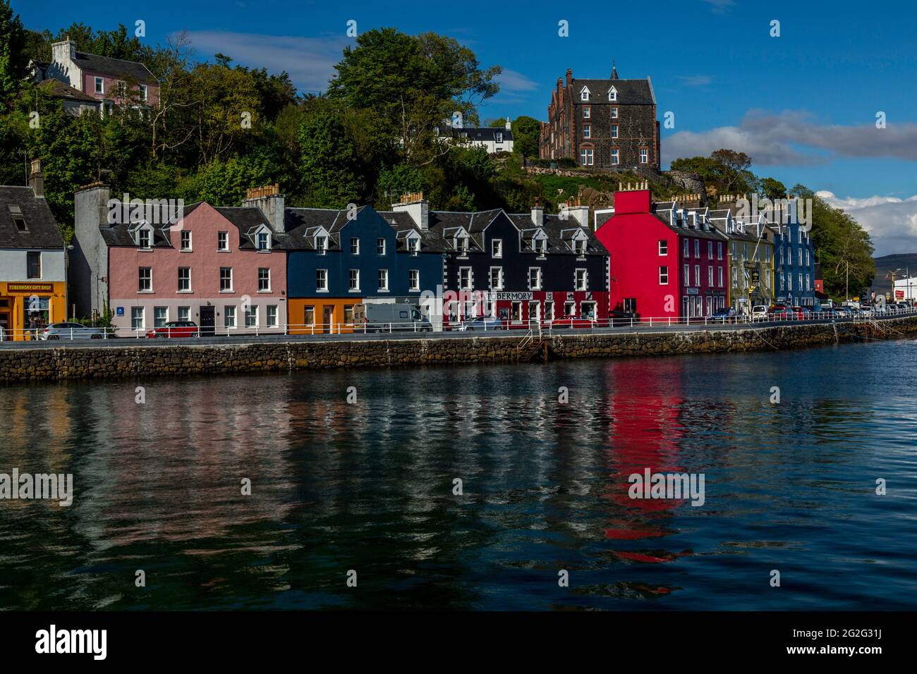 Tobermorry on the Isle of Mull, Inner Hebrides, Scotland Stock Photo ...
