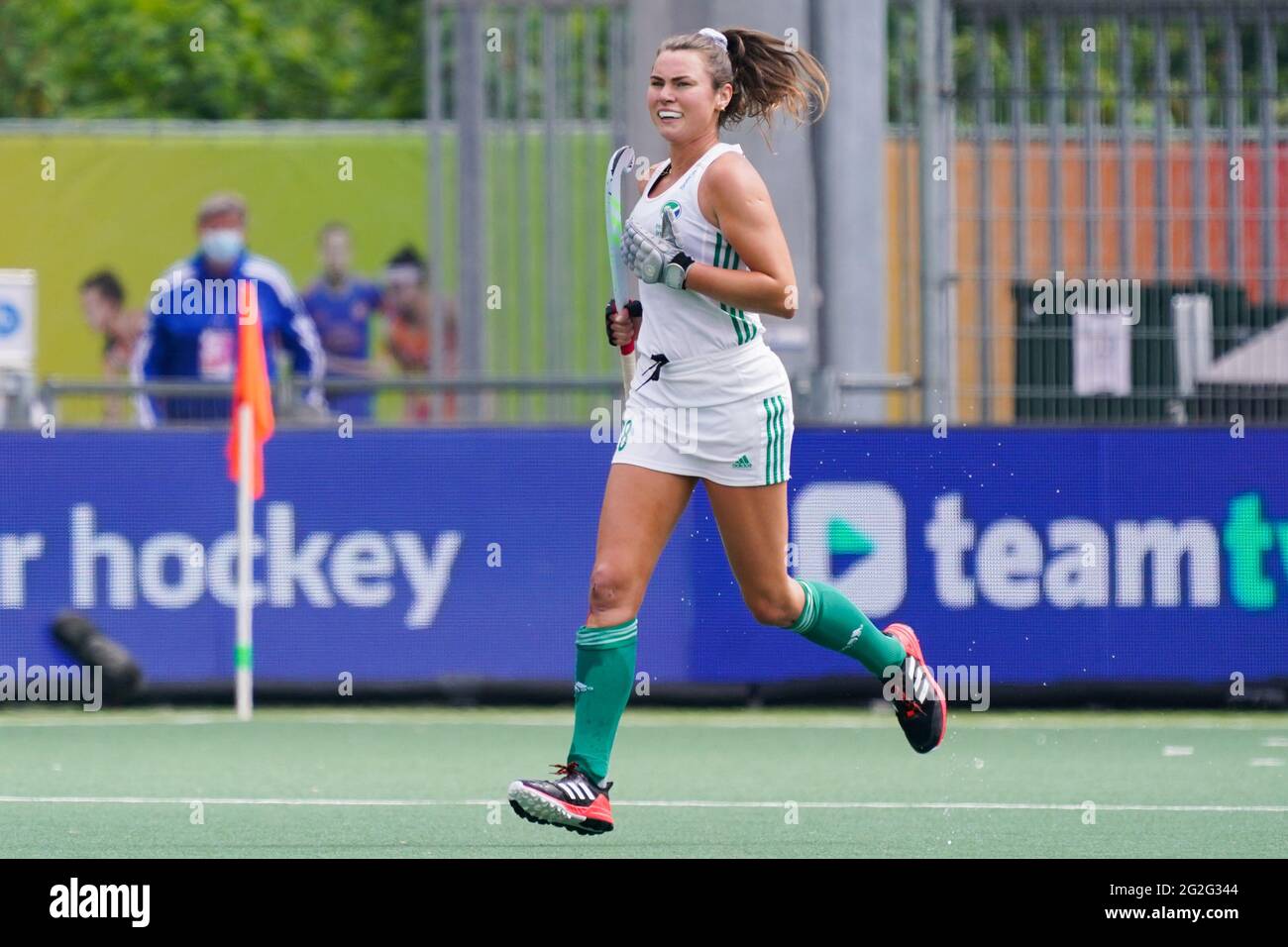 AMSTELVEEN, NETHERLANDS - JUNE 11: Deirdre Duke of Ireland during the ...