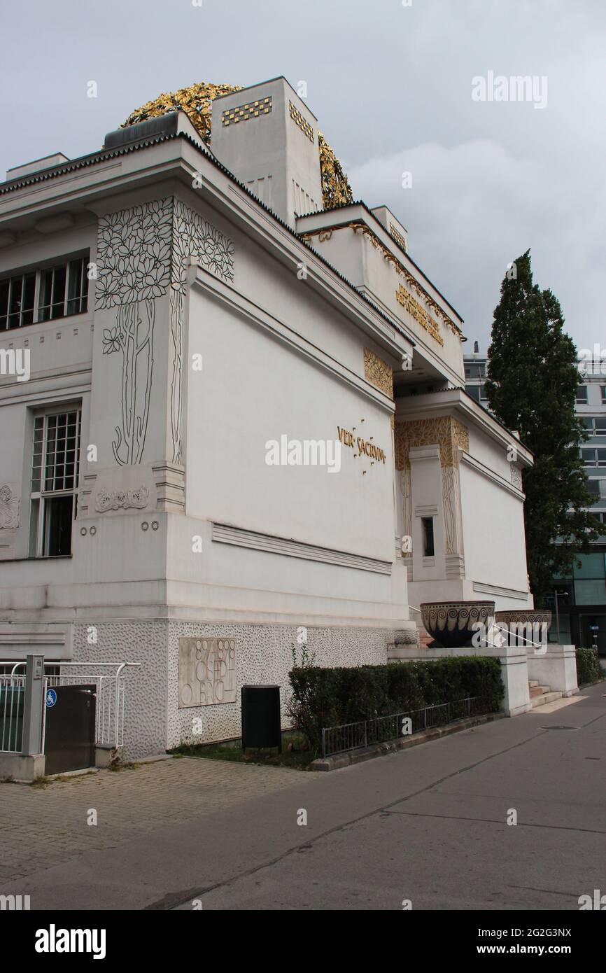 art nouveau building (secession) in vienna (austria Stock Photo - Alamy