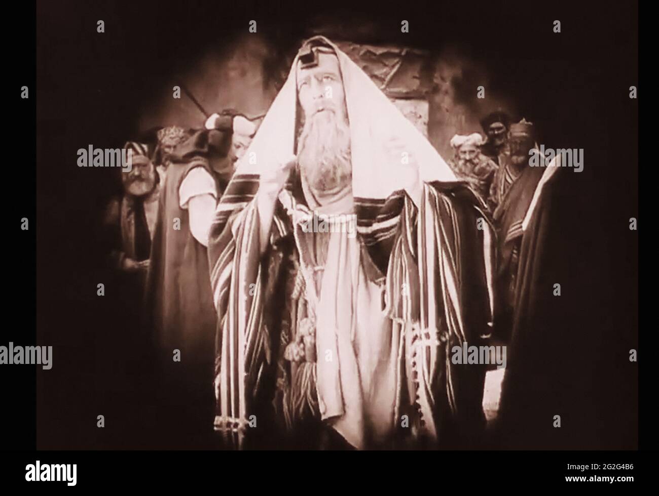 Vintage still of ancient Babylon life from the early 1900s movie ...