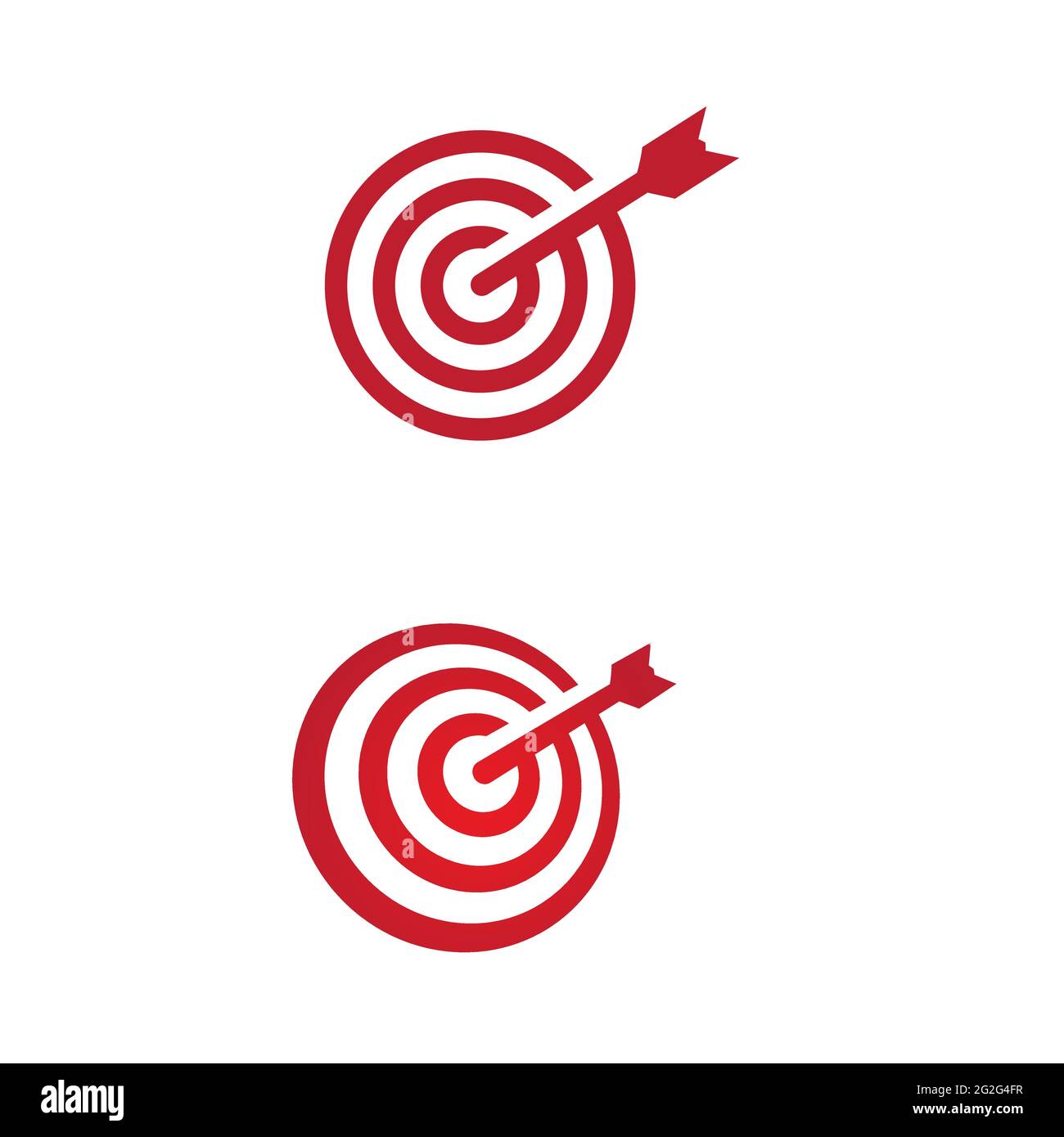 Target Vector icon illustration design template Stock Vector Image ...