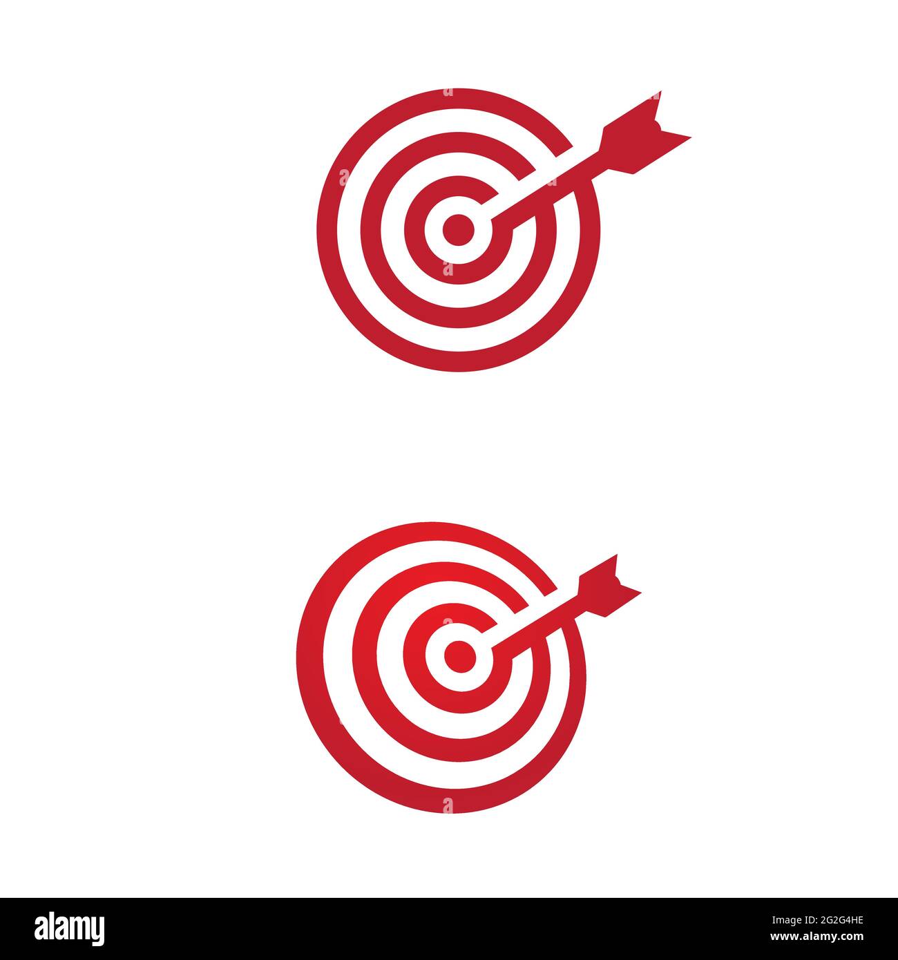 Target Vector icon illustration design template Stock Vector Image ...