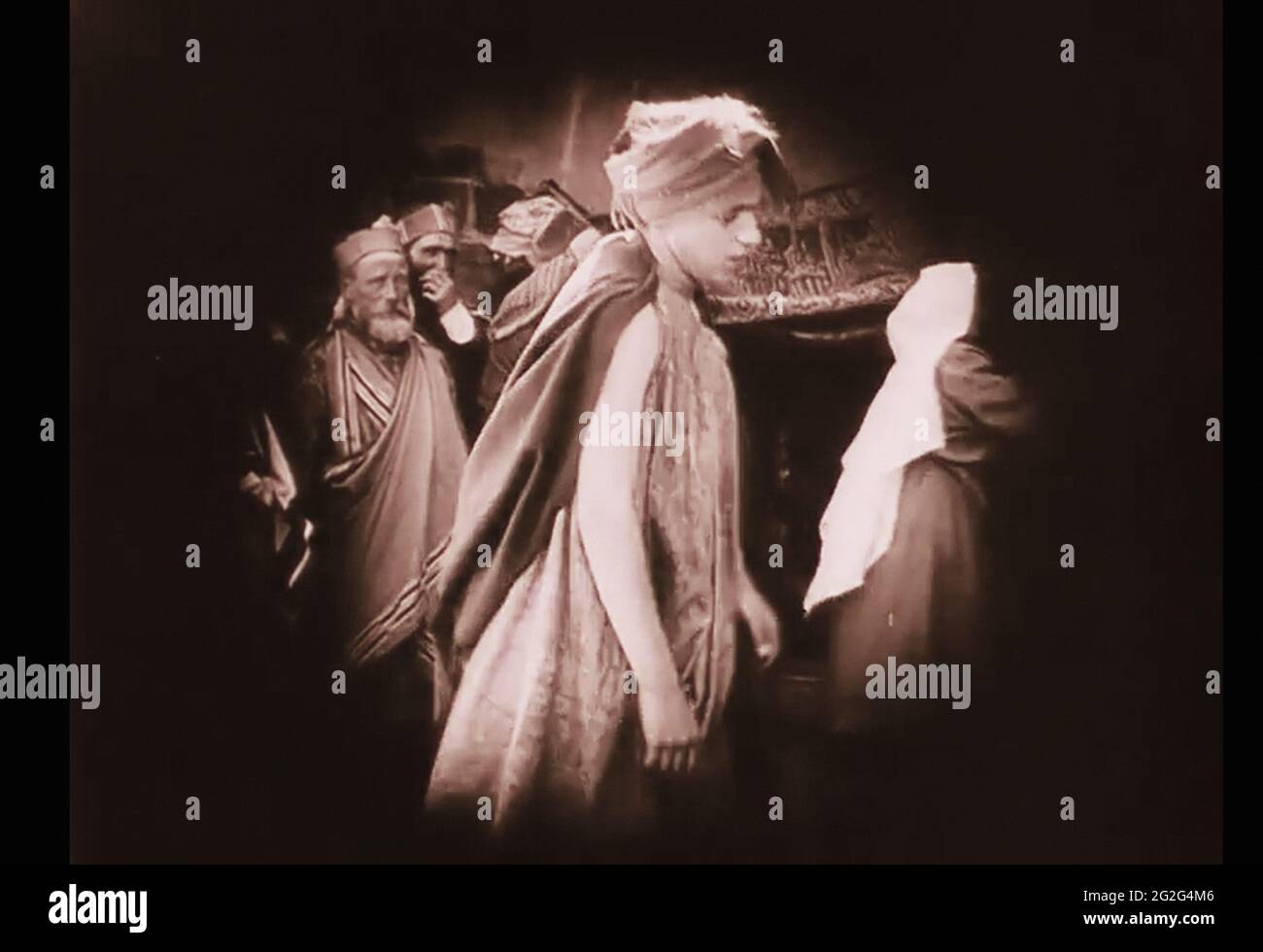 Vintage still of ancient Babylon life from the early 1900s movie ...