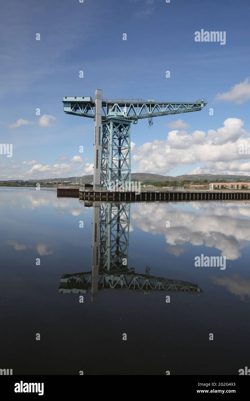 Titan Clydebank, more commonly known as the Titan Crane is a 150-foot ...