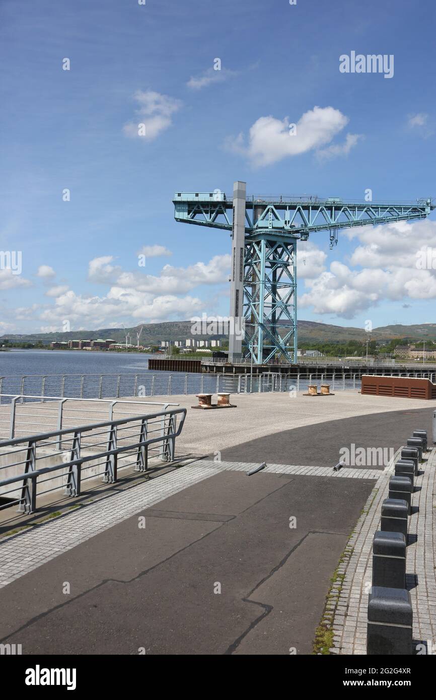 Titan Clydebank, more commonly known as the Titan Crane is a 150-foot ...