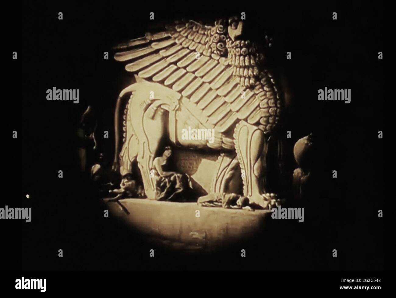 Vintage still of ancient Babylon life from the early 1900s movie ...