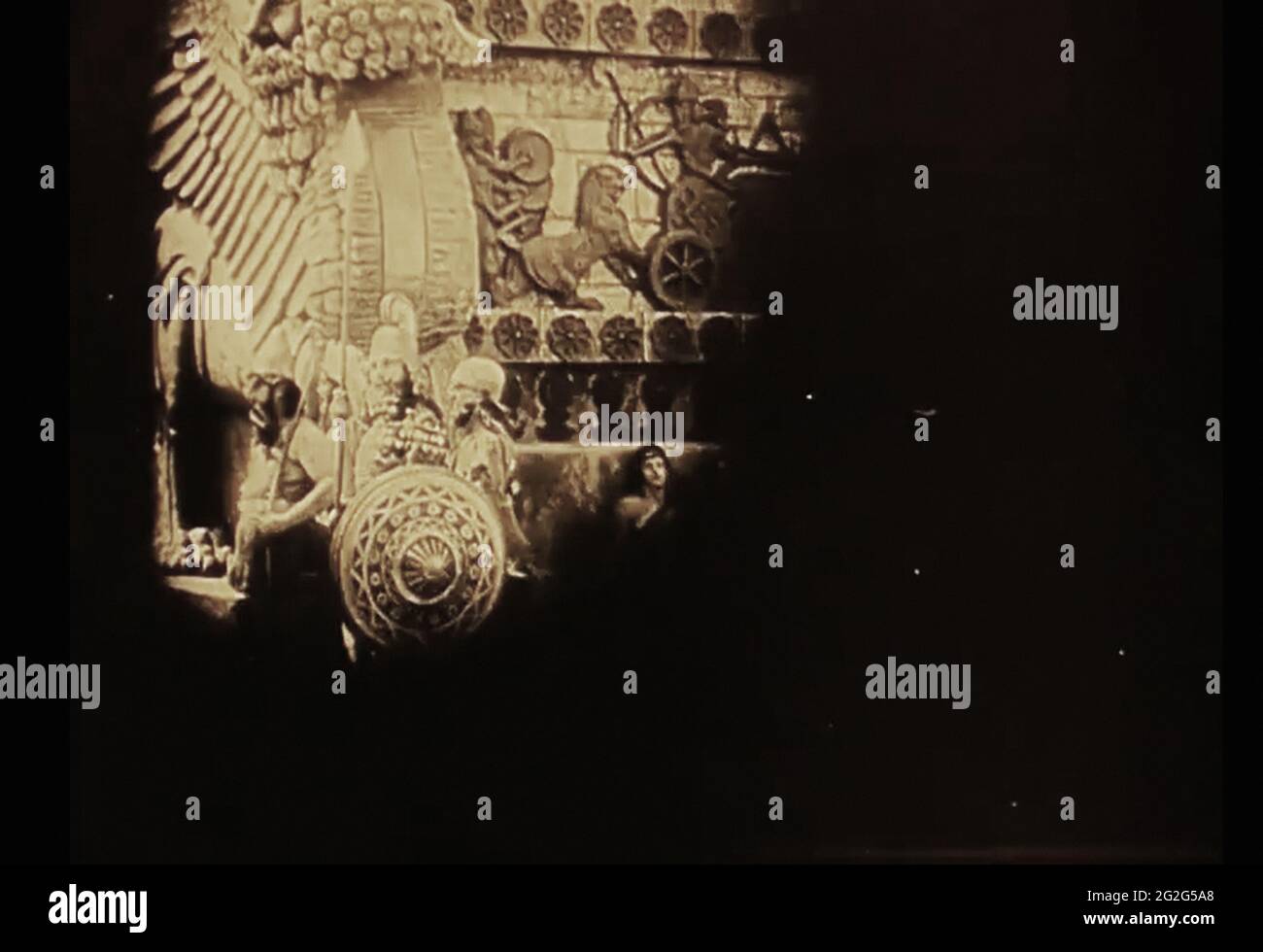 Vintage still of ancient Babylon life from the early 1900s movie ...