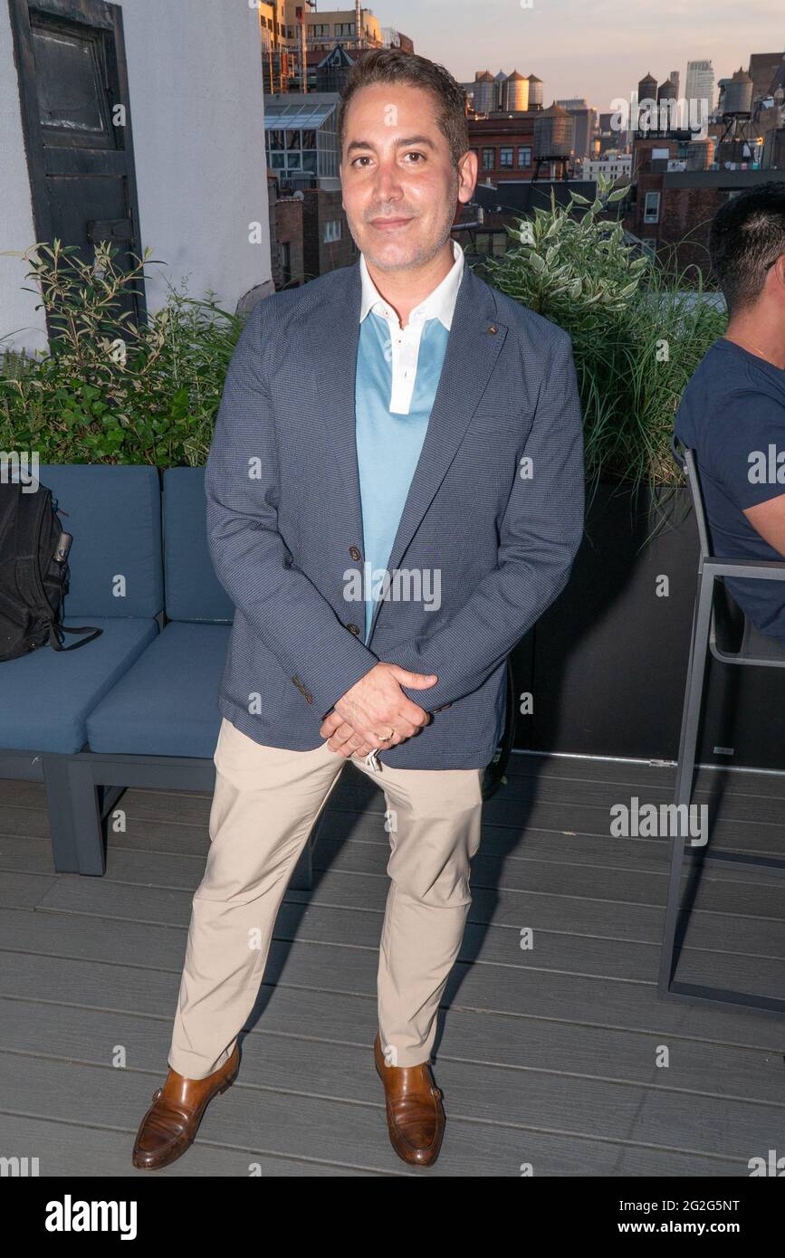 Marco Maranghello attends the Frederick Anderson's Cocktails at Sunset ...