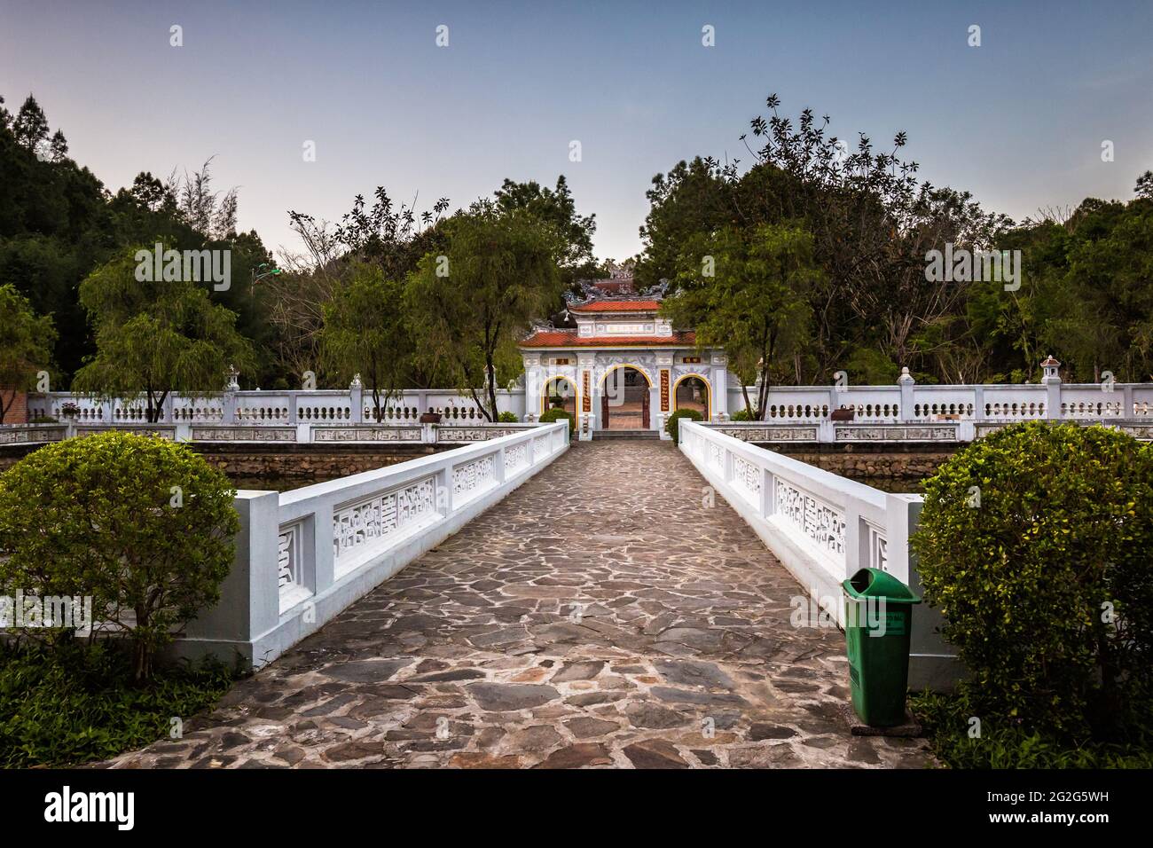 Beautiful colorful photo of Princess temple and surrounding graveyards ...