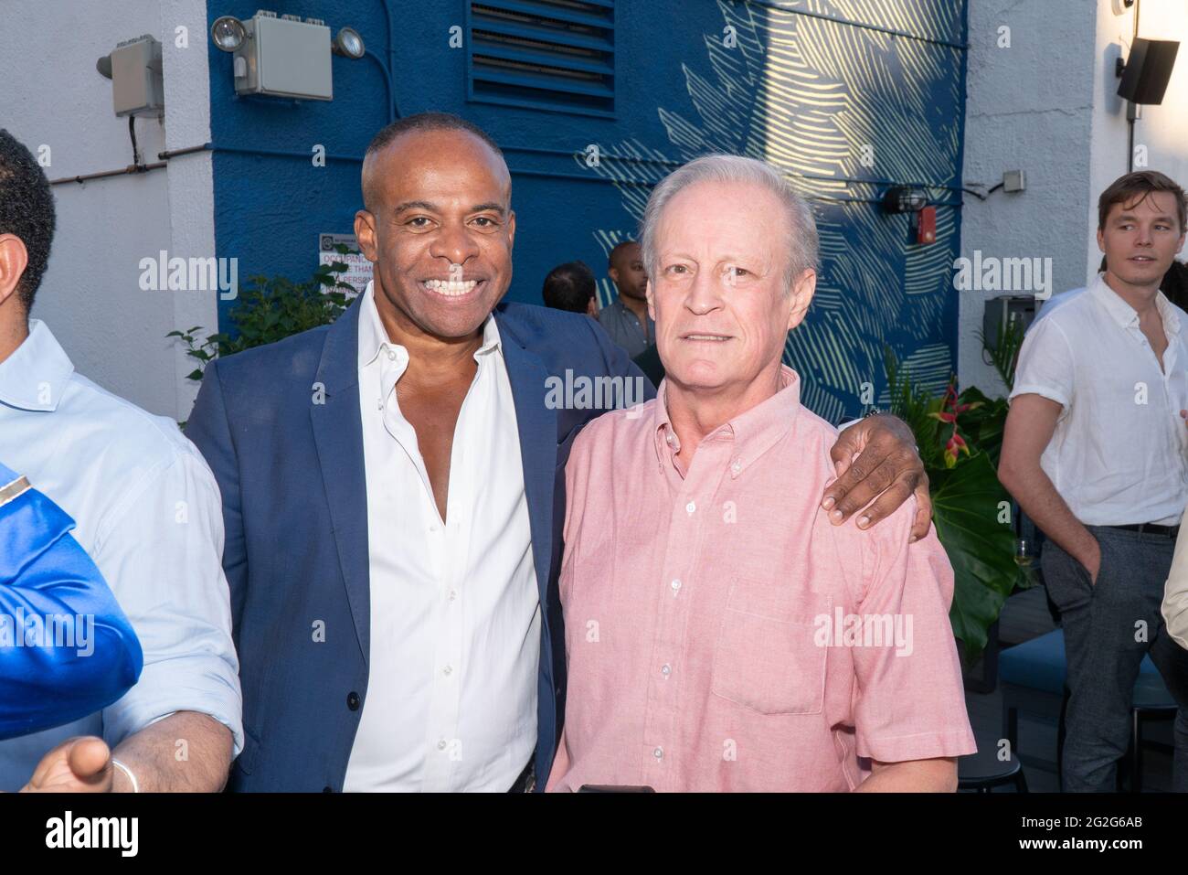 Frederick Anderson and Patrick McMullan attend the Frederick Anderson's ...