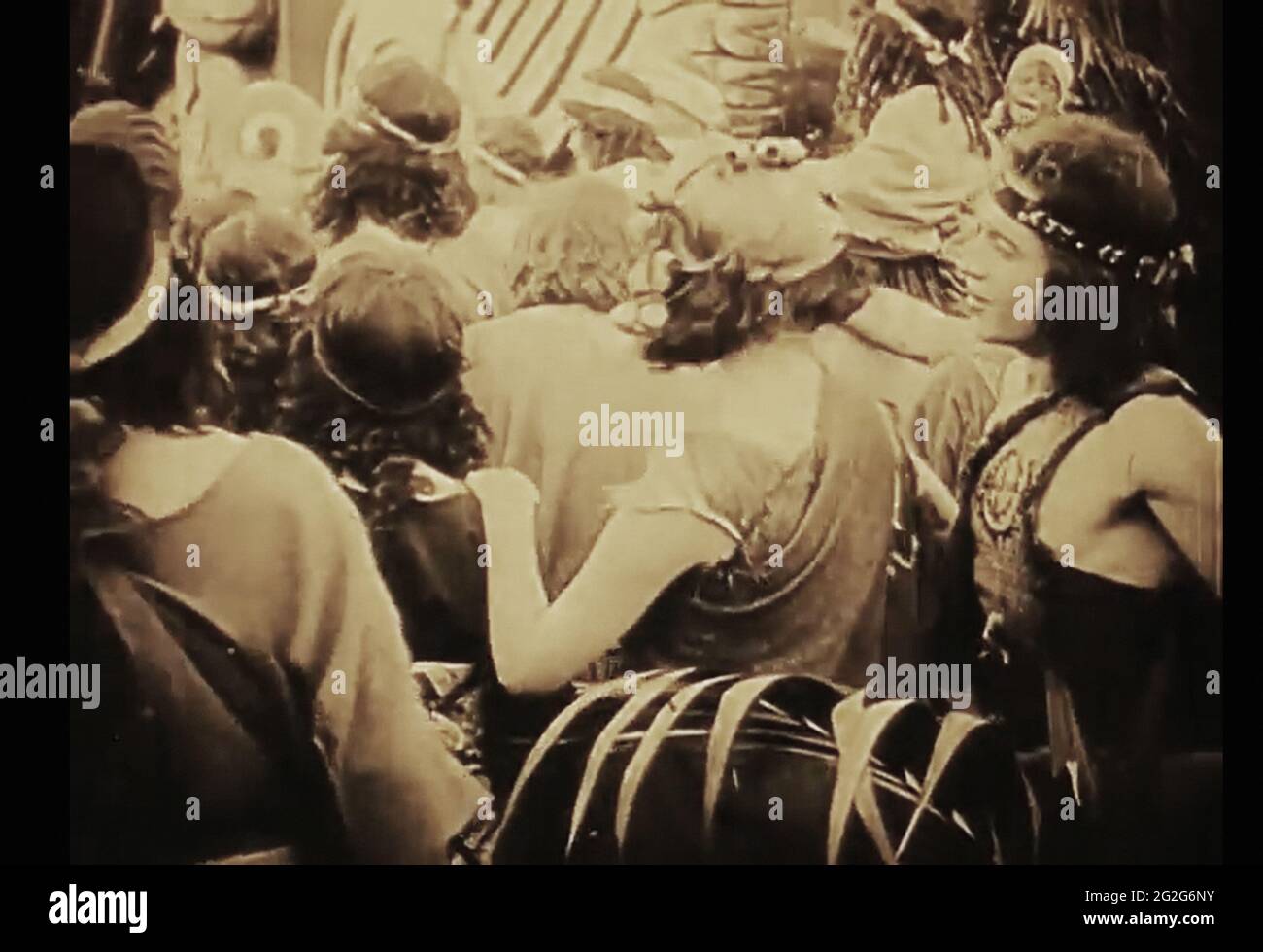 Vintage still of ancient Babylon life from the early 1900s movie ...