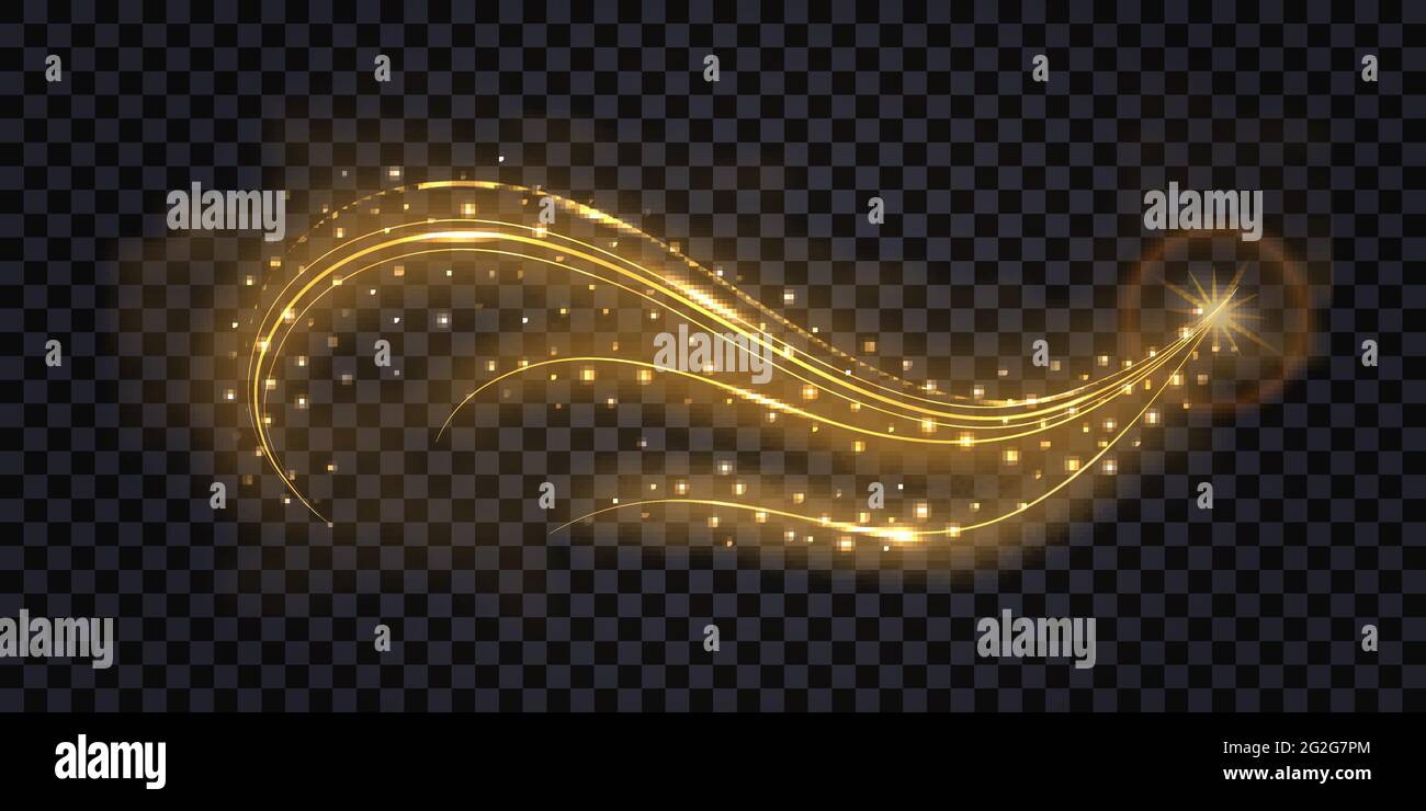 Gold Swirl Background