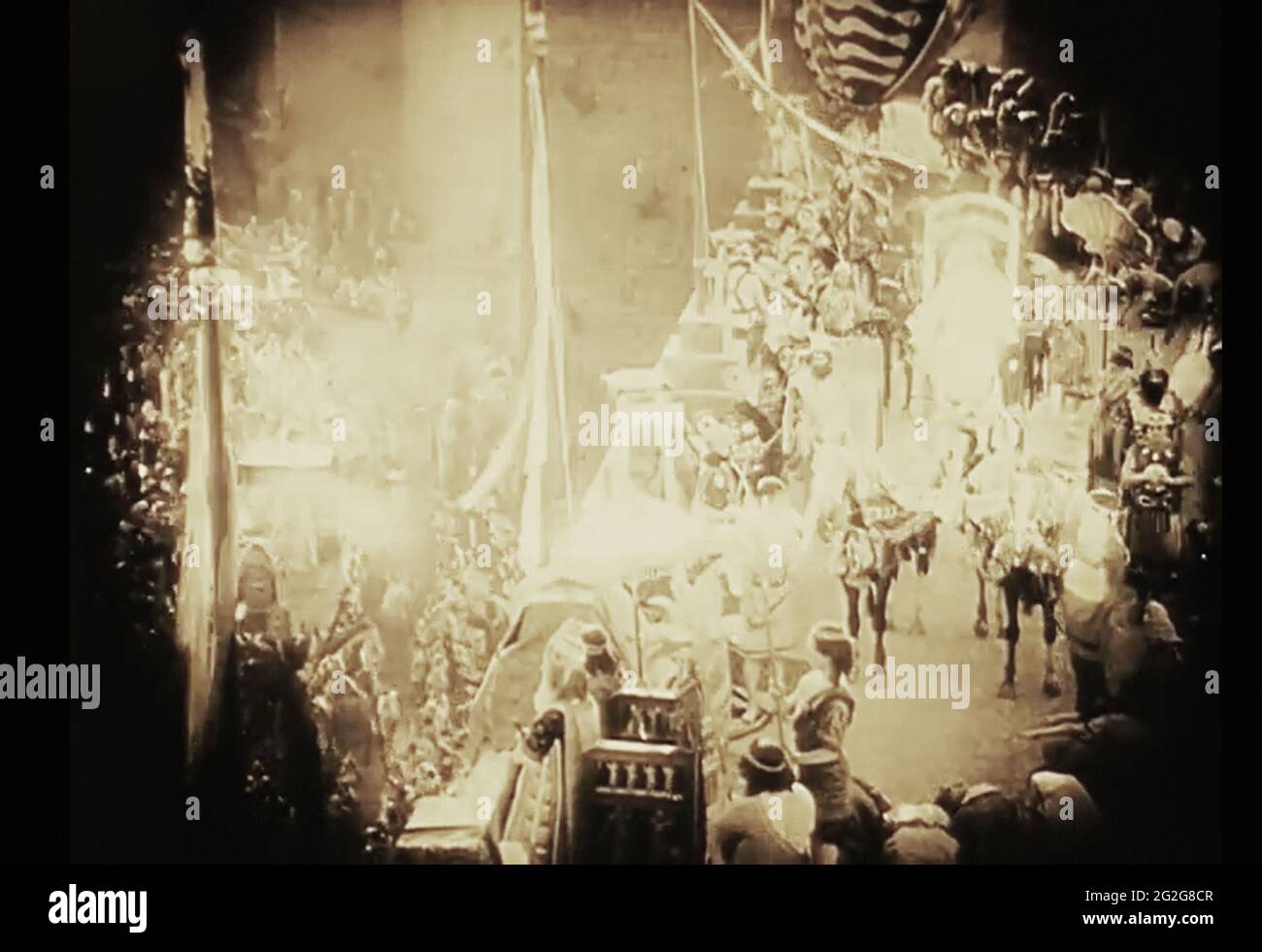 Vintage still of ancient Babylon life from the early 1900s movie ...