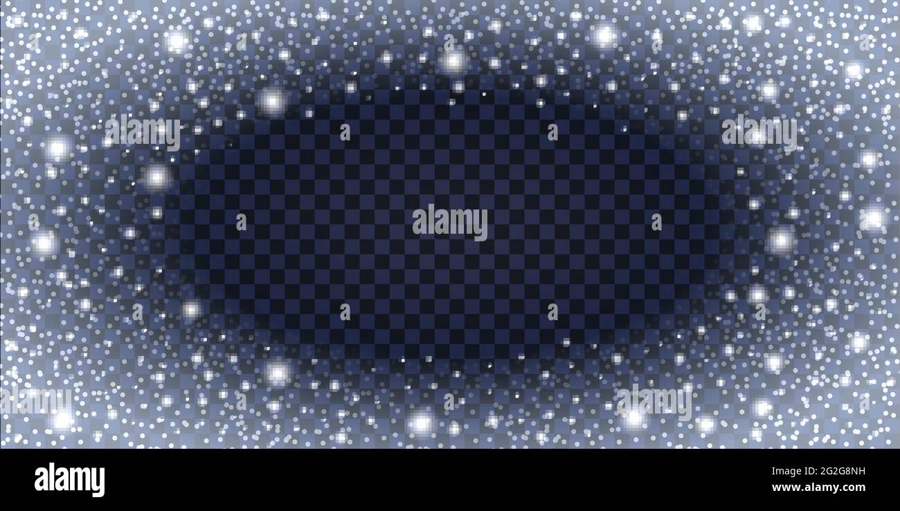 Dust particles white snow scatter Stock Vector Images - Alamy