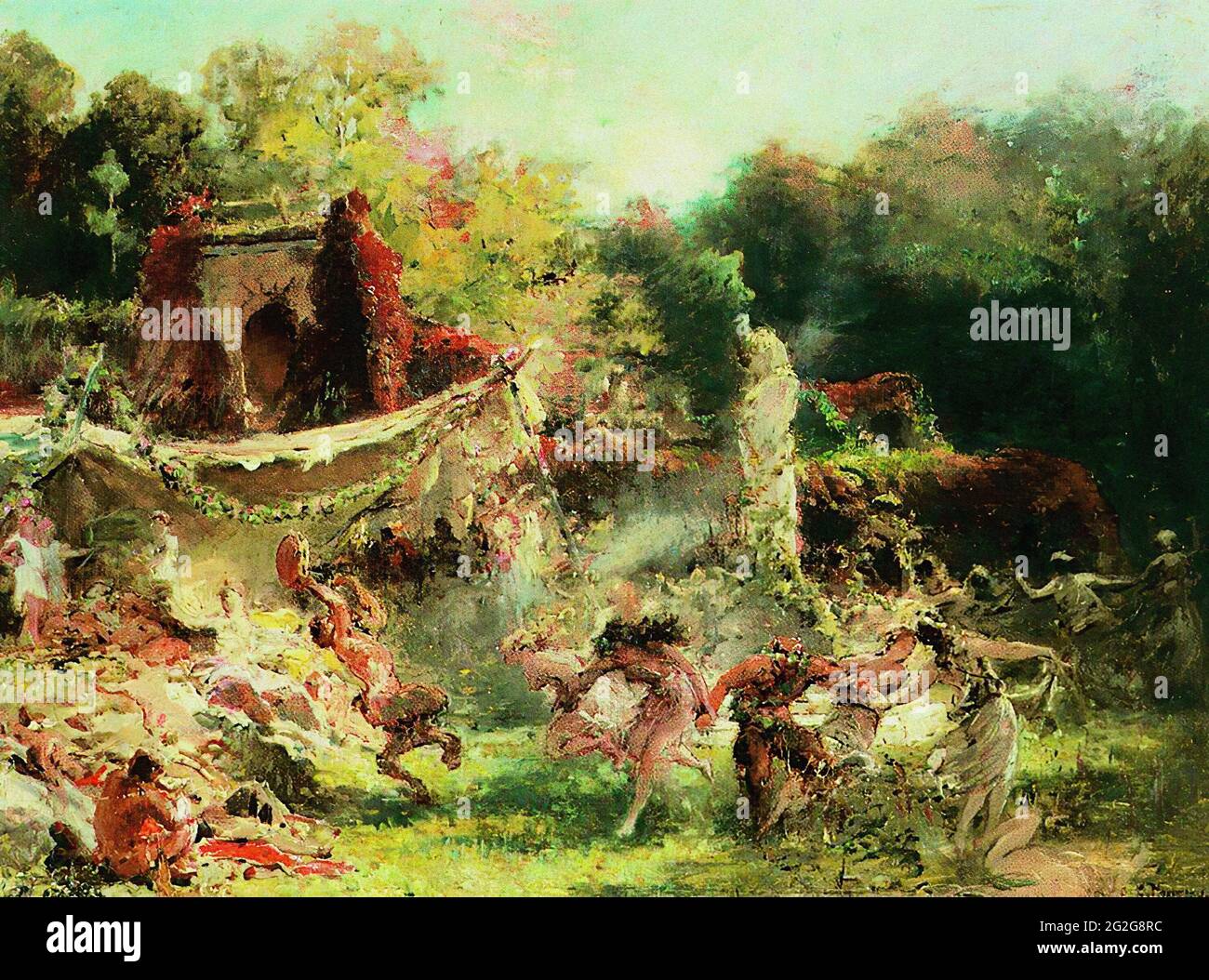 Bacchanalia hi-res stock photography and images - Alamy