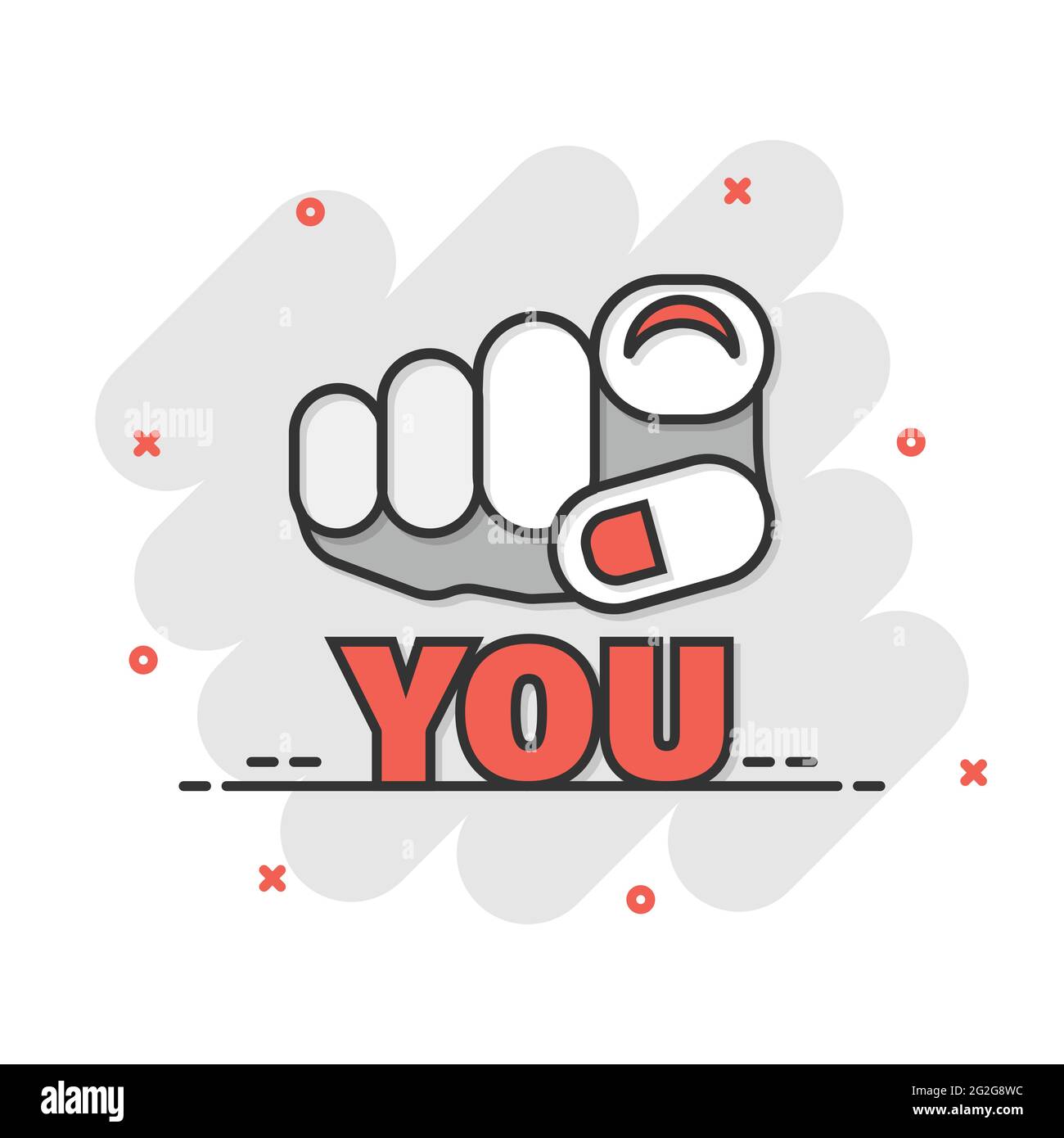 Pointing At You Icon