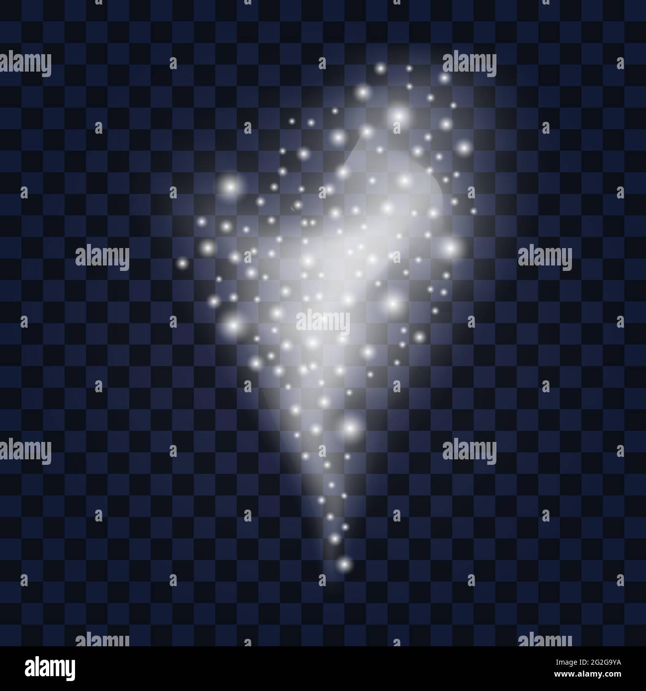 Snow wind swirl with glitter sparkles. Silver snow mist, blizzard ...