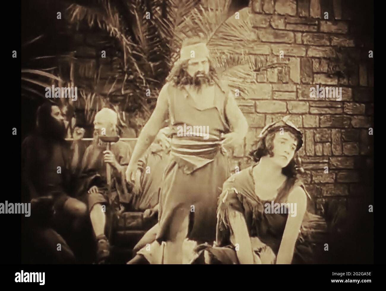 Vintage still of ancient Babylon life from the early 1900s movie ...