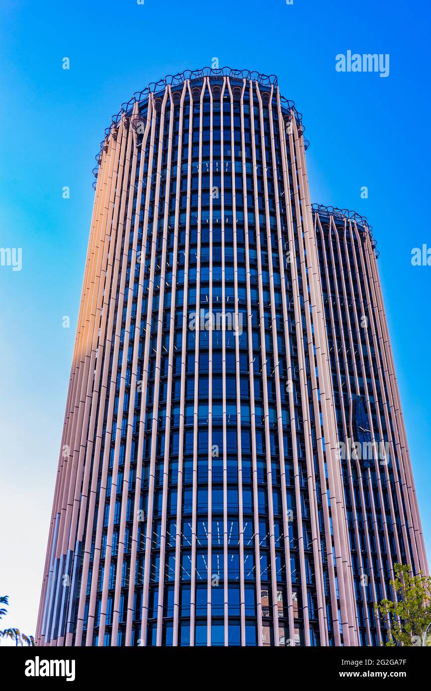 Detail. The Torre Europa is a skyscraper built by Necso in the AZCA ...