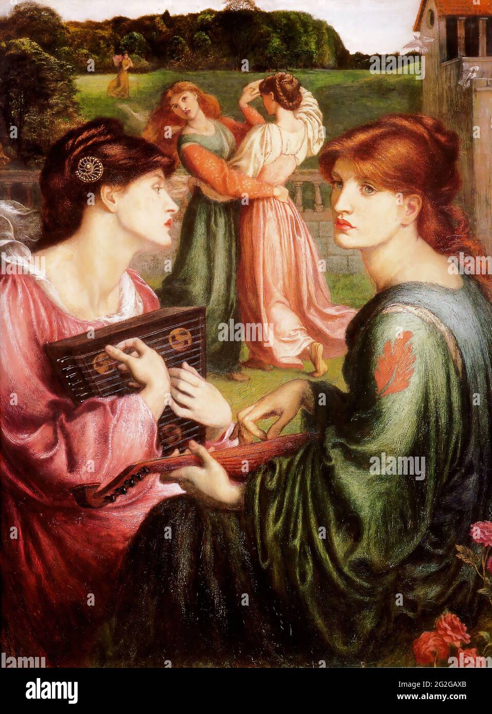 The bower meadow dante gabriel rossetti hi-res stock photography and ...