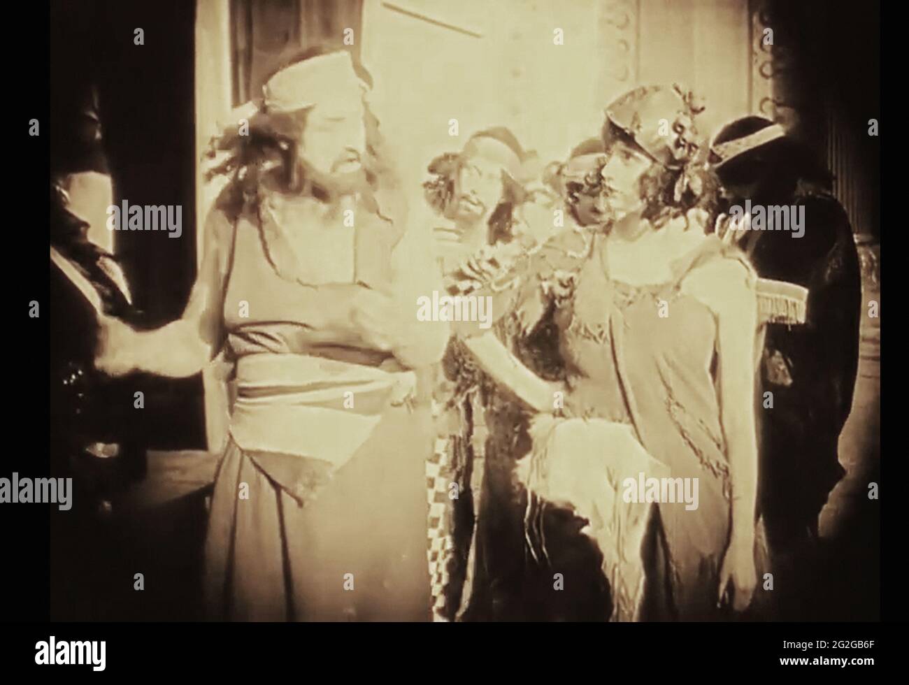 Vintage still of ancient Babylon life from the early 1900s movie ...