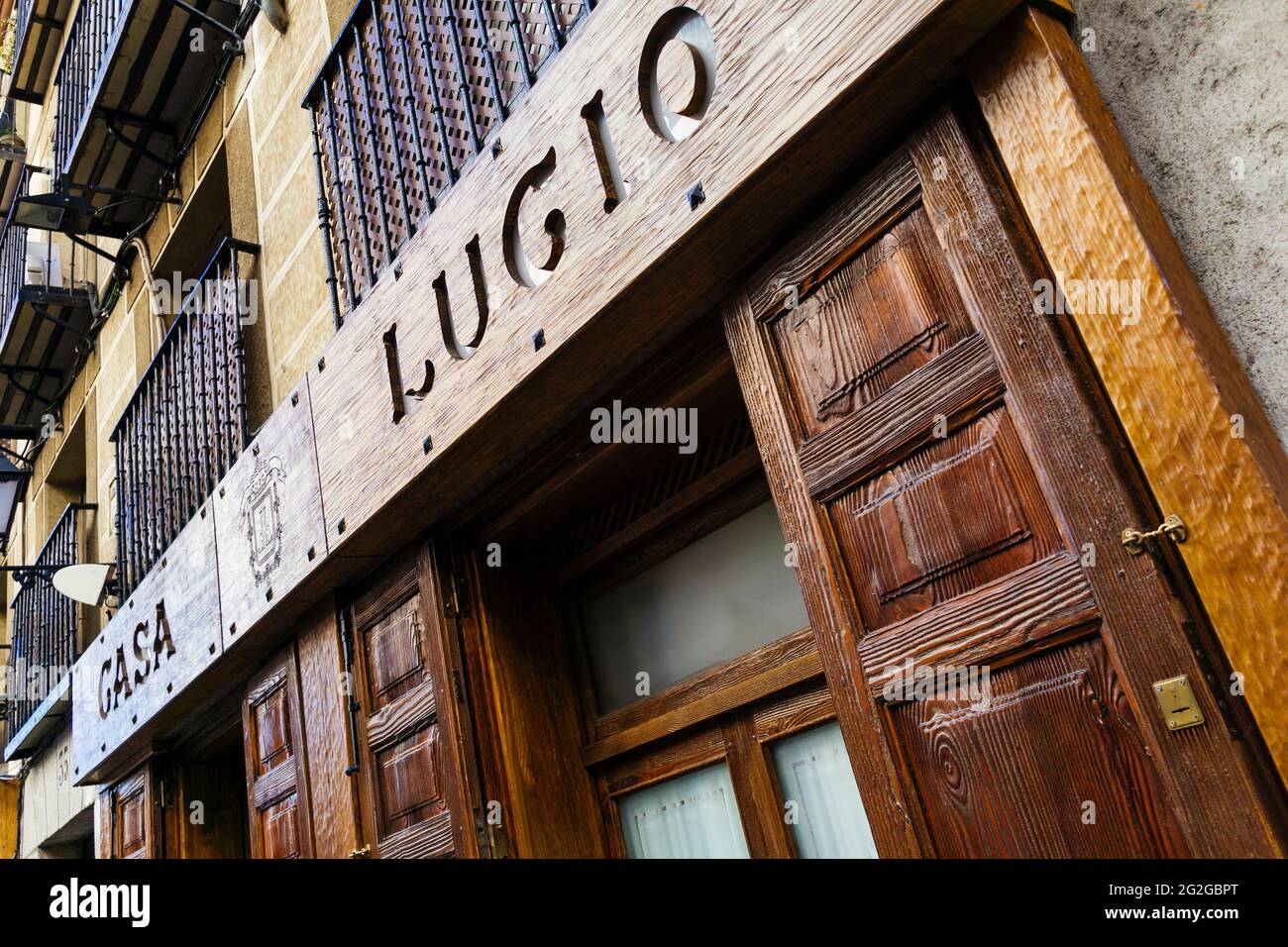 Traditional Tavern. Casa Lucio, Calle de la Cava Baja. The place ...