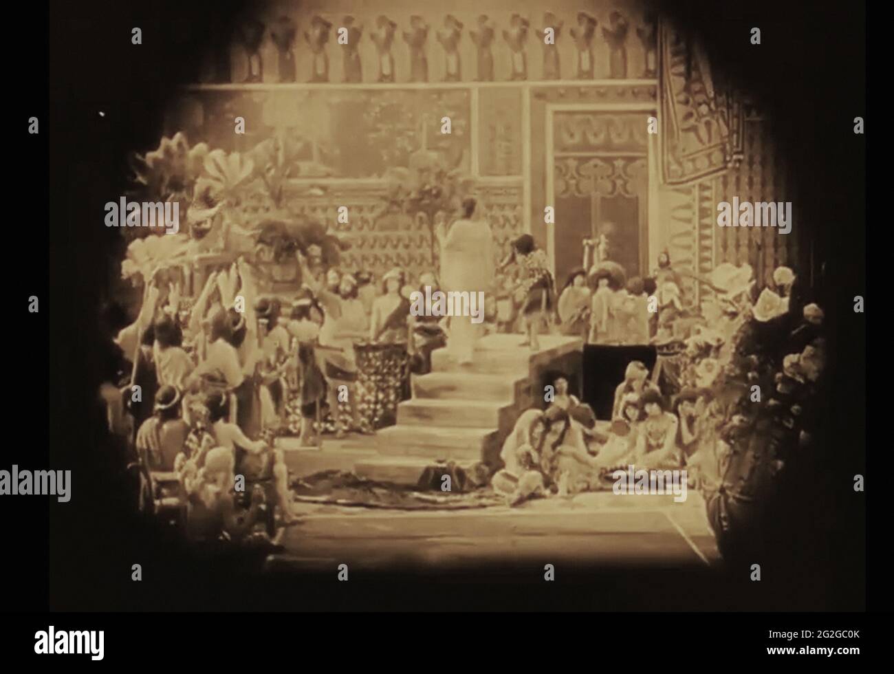 Vintage still of ancient Babylon life from the early 1900s movie ...