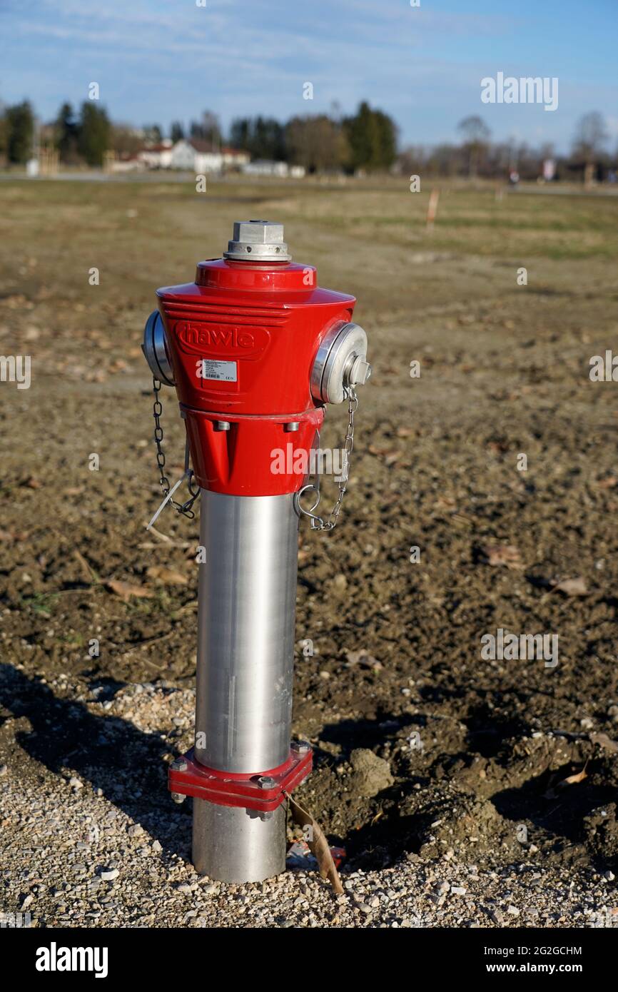 Germany, Bavaria, Upper Bavaria, Altötting district, building area ...